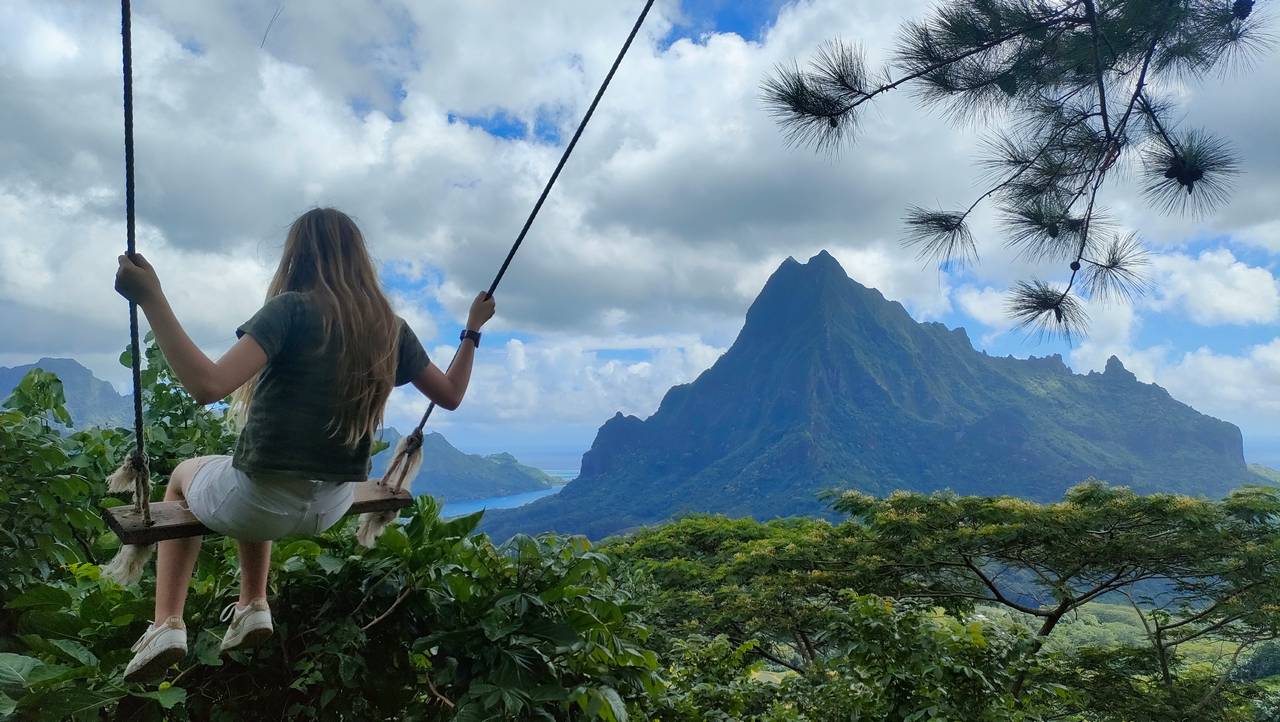 Moorea et le col des 3 pinus ⋆ 3 ChAtONs En VaDrOUiLLe